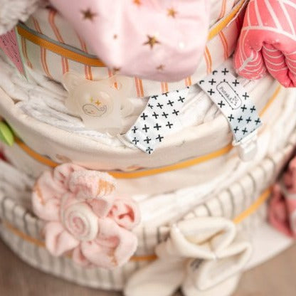 Custom Diaper Cake – Little Hugs Creations